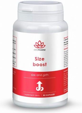 SIZE BOOST - kapsułki na powiększanie penisa trwały efekt - Ceneo.pl
