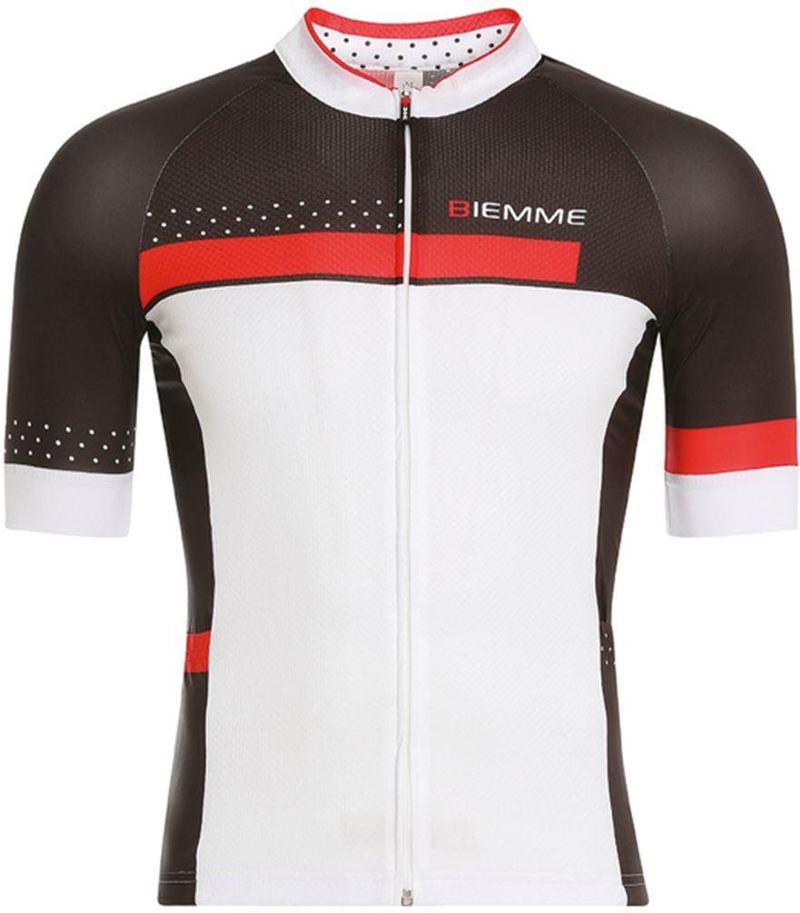 Biemme Koszulka Kolarska Polka Biały/Czerwony/Czarny - Ceny i opinie ...
