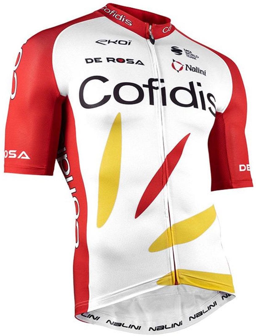Nalini Koszulka Kolarska Cofidis 2021 Biały/Czerwony 2Xl - Ceny i ...