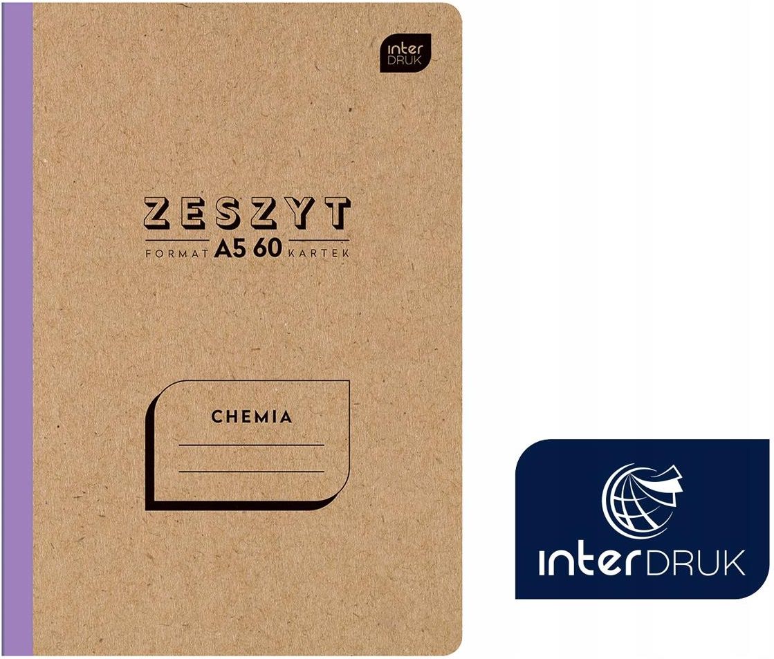Interdruk Zeszyt A5 60 Kartek Kratka Chemia - Ceny i opinie - Ceneo.pl