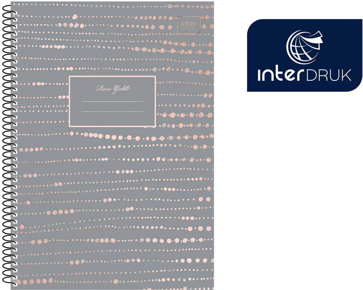 Interdruk Kołozeszyt A5 Kratka 100 Kartek Metallic - Ceny i opinie ...