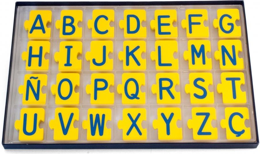 Twm Puzzle Abc-Alphabet Żółto-Niebieskie 168Szt. - Ceny i opinie - Ceneo.pl