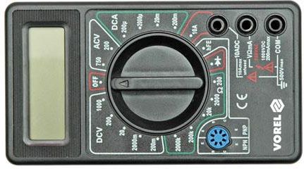 Vorel Cyfrowy Miernik Uniwersalny W81780 - Opinie i ceny na Ceneo.pl