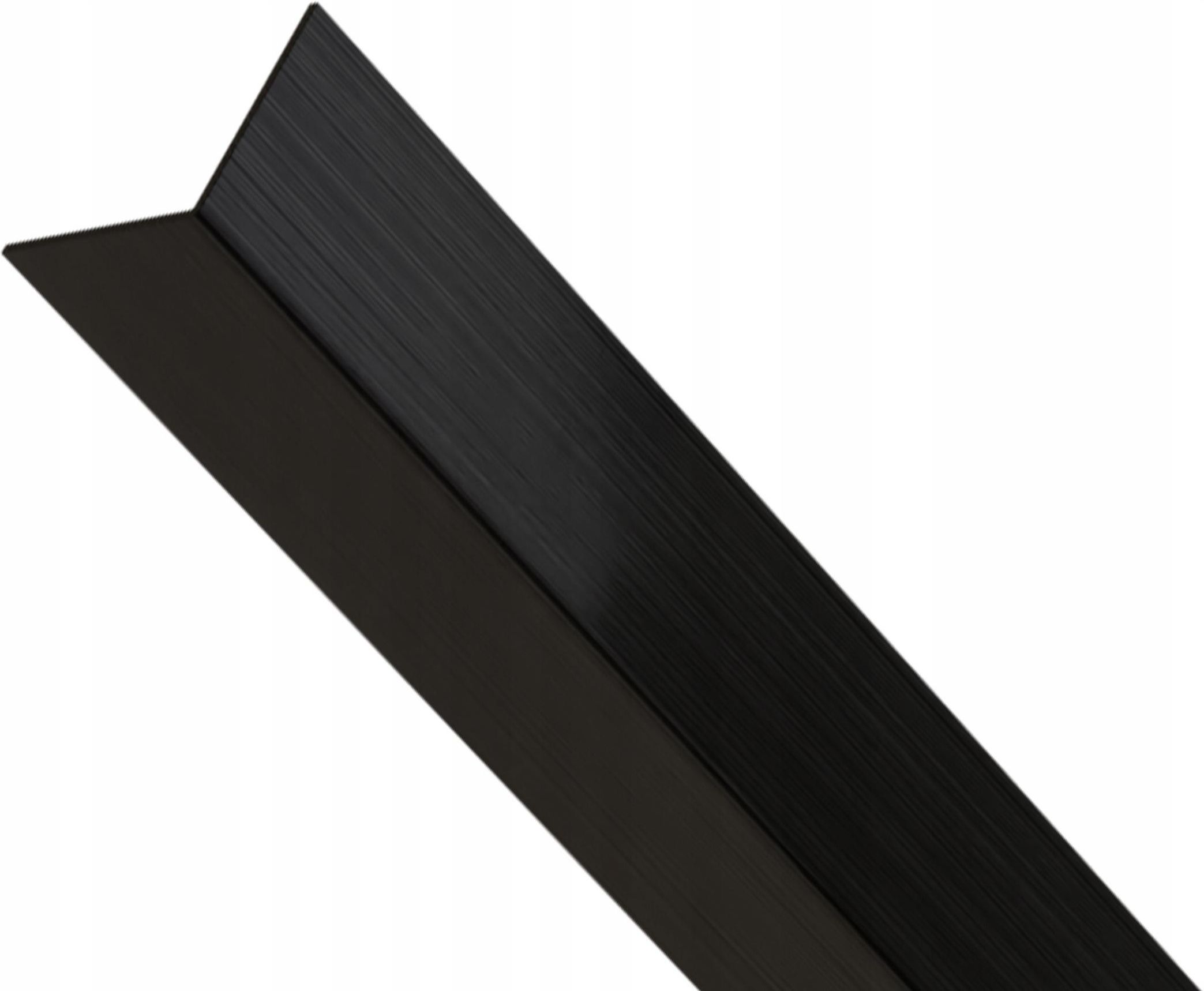 Płytki Szklane Mozaiki Kątownik Narożnik Metalowy Czarny Mat 2x2cm ...