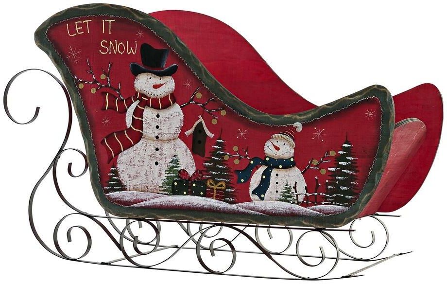 Dkd Home Decor Ozdoby Świąteczne Drewno Metal (70X31.5 45 Cm) 531029 ...