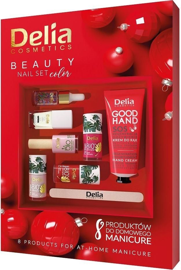 Delia Cosmetics Beauty Nail Set Color Zestaw Upominkowy Do Rąk I ...
