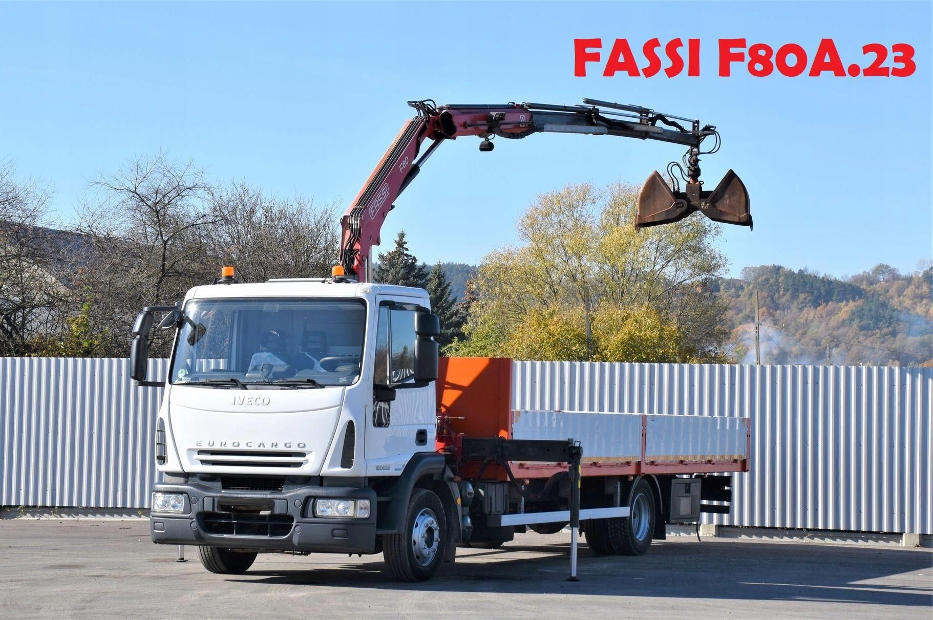 Iveco Eurocargo 120E22 + FASSI F80A.23* STAN BDB - Opinie i ceny na ...