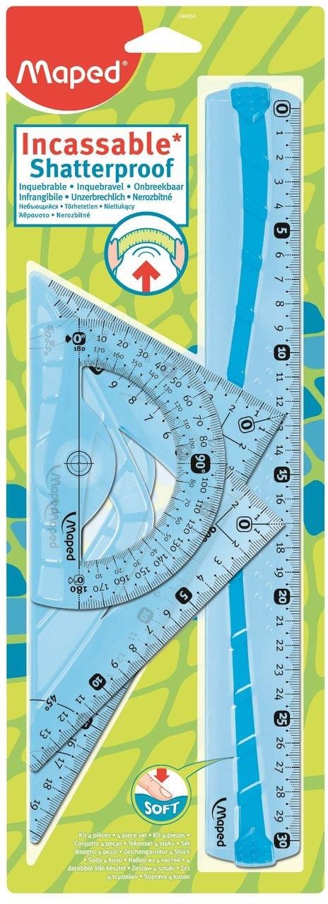 Maped Flex Maxi Zestaw Geometryczny 4Elementy - Ceny i opinie - Ceneo.pl