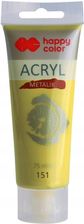 Happy Color Metaliczne Zielone Złoto Farba Akrylowa 75Ml Hc - Ceny i ...
