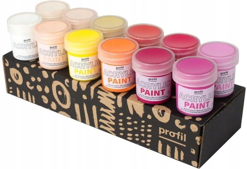 Profil Farby Akrylowe 12X25Ml Fac-1225Ci - Ceny i opinie - Ceneo.pl