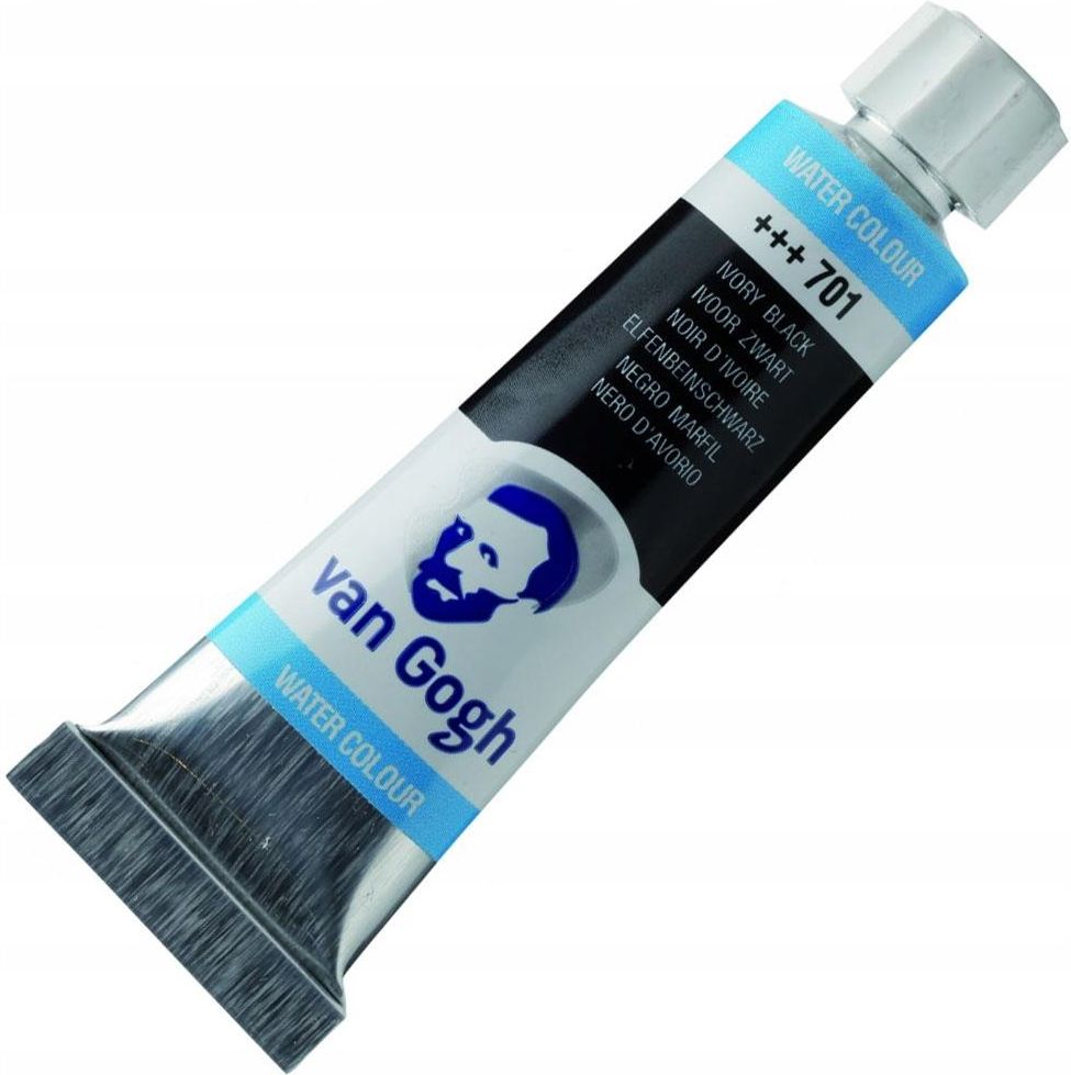 Van Gogh Talens Aquarel Farba 10Ml 701 Ivory Black - Ceny i opinie ...
