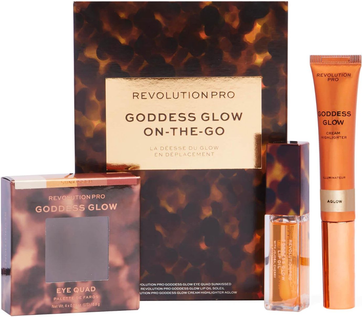 Revolution Pro Goddess Glow-On-The-Go Set - opinie i ceny na Ceneo.pl