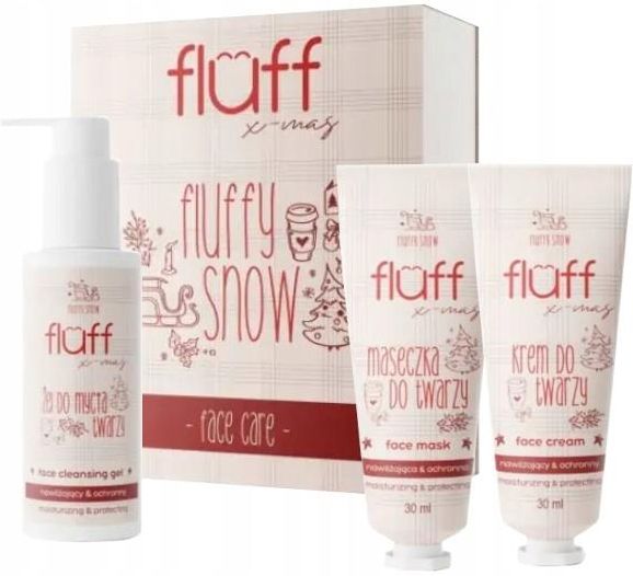 Zestaw dla kobiety Fluff Superfood Zestaw Prezentowy Face Care Fluffy ...