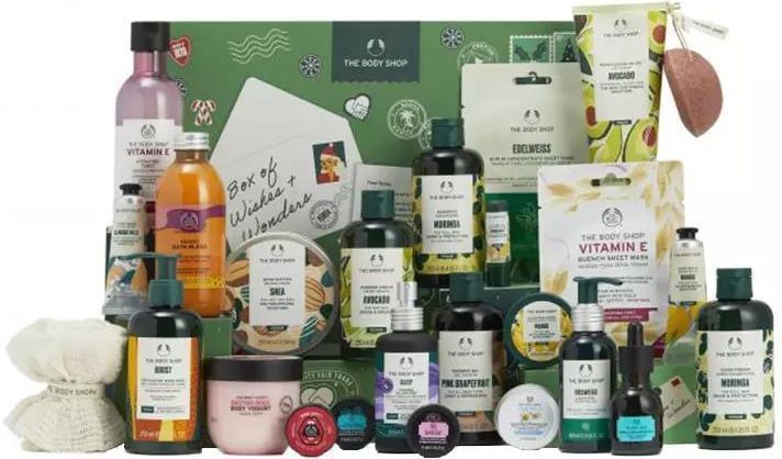 The Body Shop Box Of Wishes And Wonders Duży Kalendarz Adwentowy 25 ...