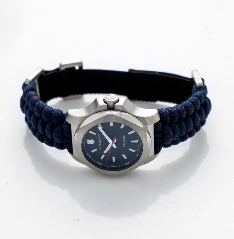Victorinox I.N.O.X. V Quartz Blue Dial Textile 241770 - Zegarki Damskie ...