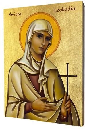 Ikona Święta Leokadia (ACHI303) - Ceny i opinie - Ceneo.pl