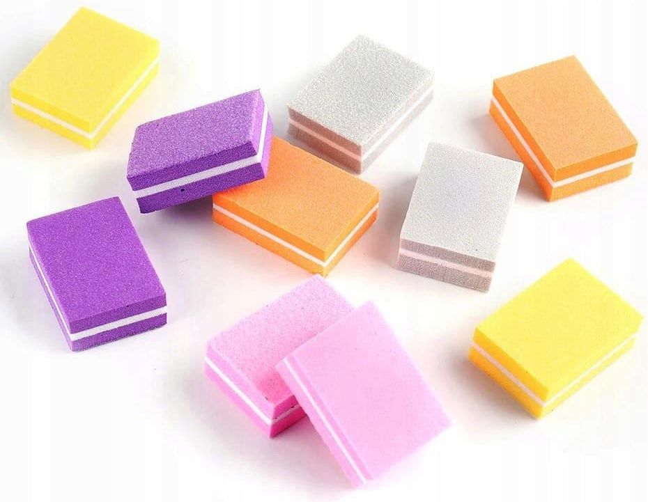 Allepaznokcie Mini Buffer 100/180 Polerka Kostka 10Szt - Opinie i ceny ...