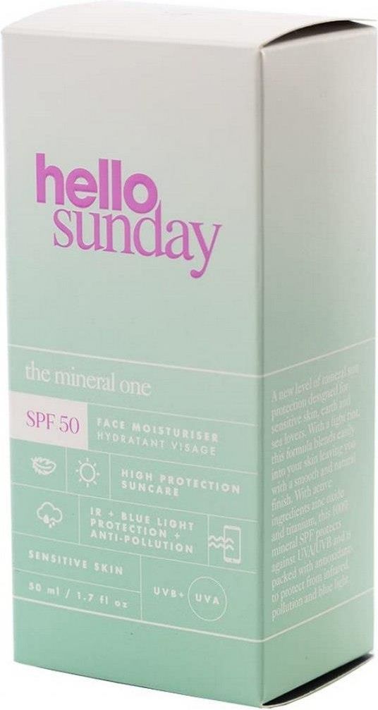 Krem Hello Sunday The Mineral One Spf 50 na dzień 30g - Opinie i ceny ...