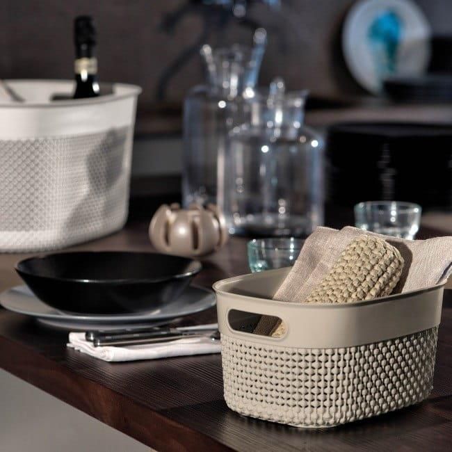 Curver Koszyk Filo L 18 Beżowy - Opinie i atrakcyjne ceny na Ceneo.pl