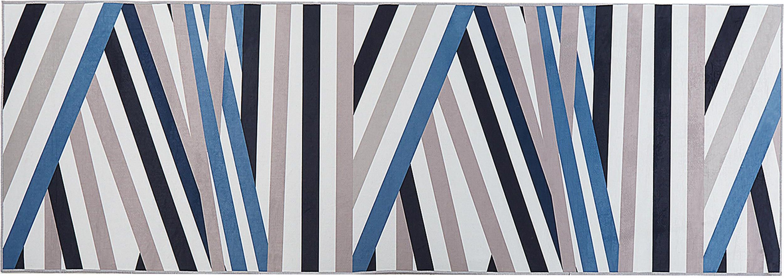 Beliani Dywan Do Przedpokoju Chodnik 70X200 Cm Geometryczny Wzór ...