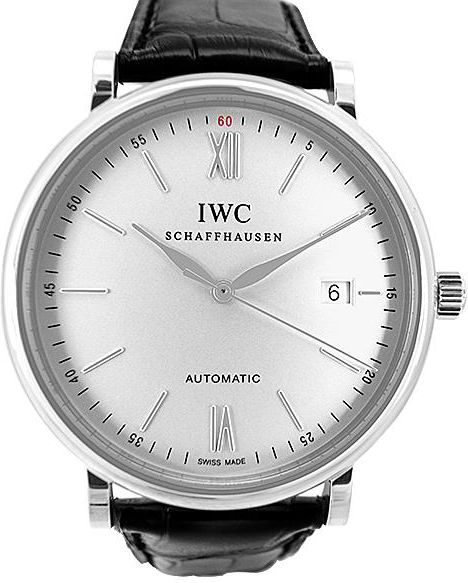Iwc Portofino Automatic Silver Dial Unisex Watch IW356501 - Zegarki ...