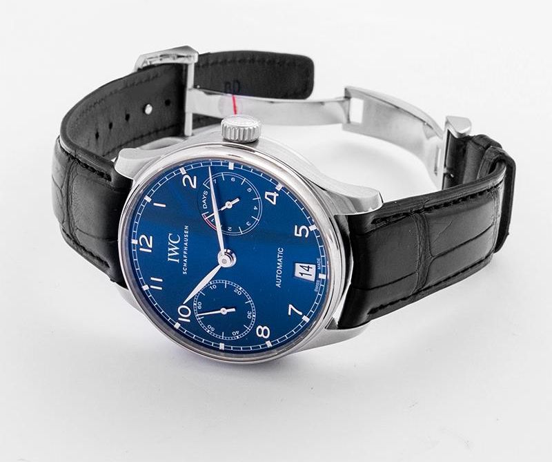 Iwc Portugieser Automatic Blue Dial IW500710 - Zegarki Męskie - Ceny i ...