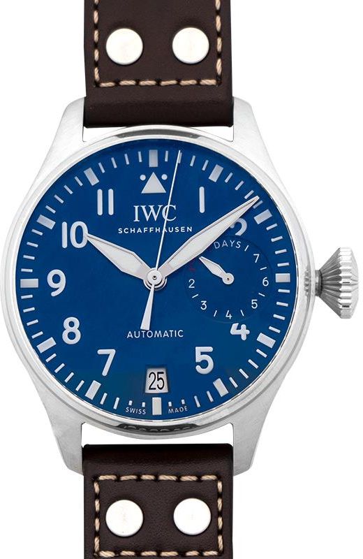 Iwc Big Pilot's Le Petit Prince Automatic Blue Dial IW501002 - Zegarki ...
