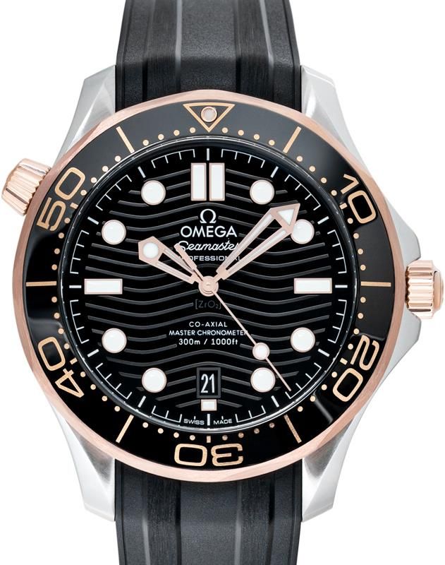 Omega Seamaster Diver 300 M Co-Axial Master Chronometer 42 mm Automatic ...