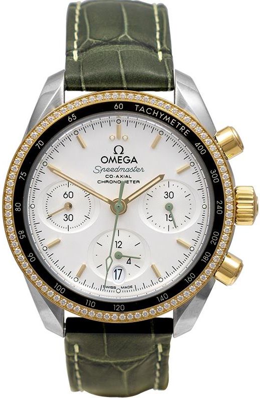 Omega Speedmaster 38 mm Co-Axial Chronograph 38 mm Automatic Silver ...