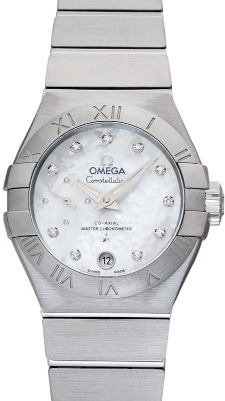 Omega Constellation Automatic Mother of pearl Dial Stainless Steel ...