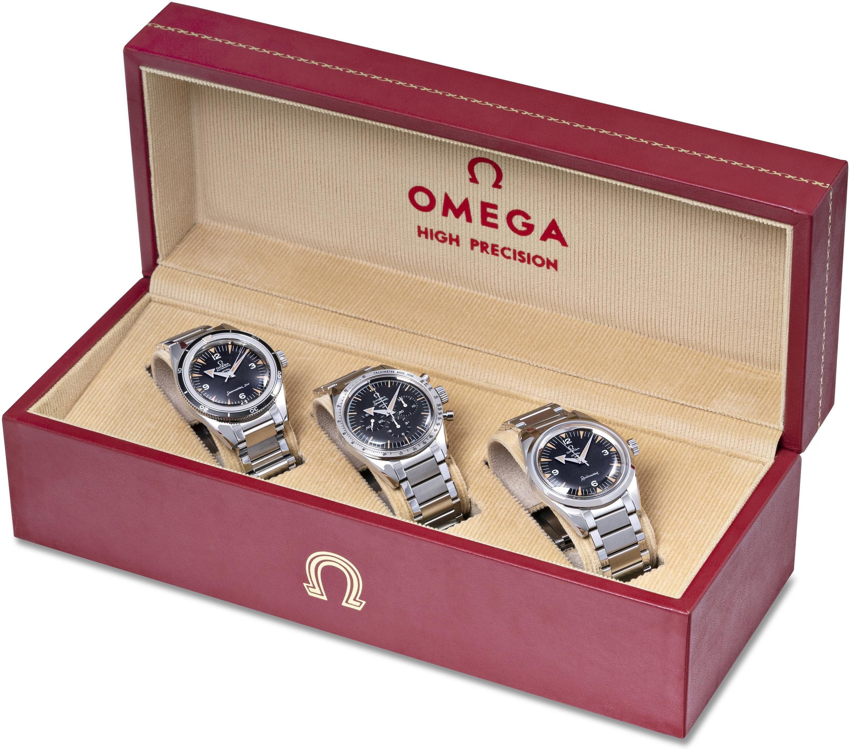 Omega Seamaster Specialities The 1957 Trilogy Set Limited Edition 557 ...