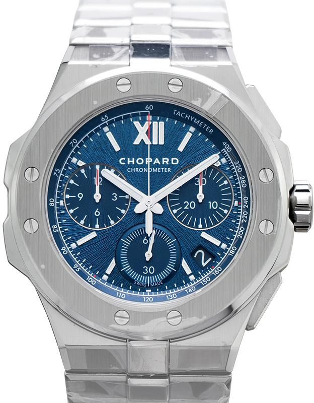 Chopard Alpine Eagle XL Chrono Stainless Steel Automatic Aletsch Blue ...