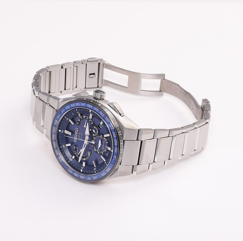 Seiko Astron GPS Satellite Radio Time Signal SBXB155 - Zegarki Męskie ...