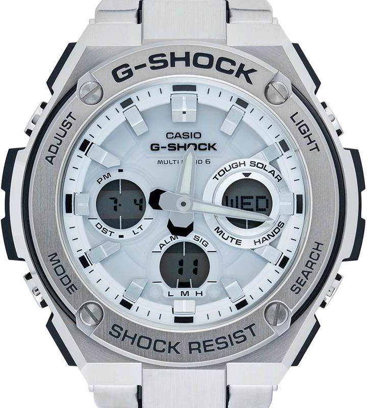 Casio G-Shock G-Steel Solar GST-W110D-7AJF GSTW110D7AJF - Zegarki Męskie - Ceny i opinie - Ceneo.pl