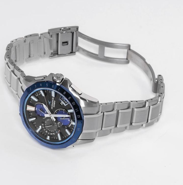 Casio Oceanus GPS Hybrid Radio Electric Solar OCWG2000RA1AJF - Zegarki ...