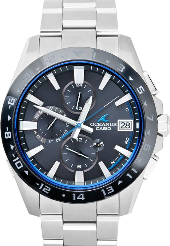 Casio Oceanus Radio Wave Solar Classic Line OCWT3000A1AJF - Zegarki ...