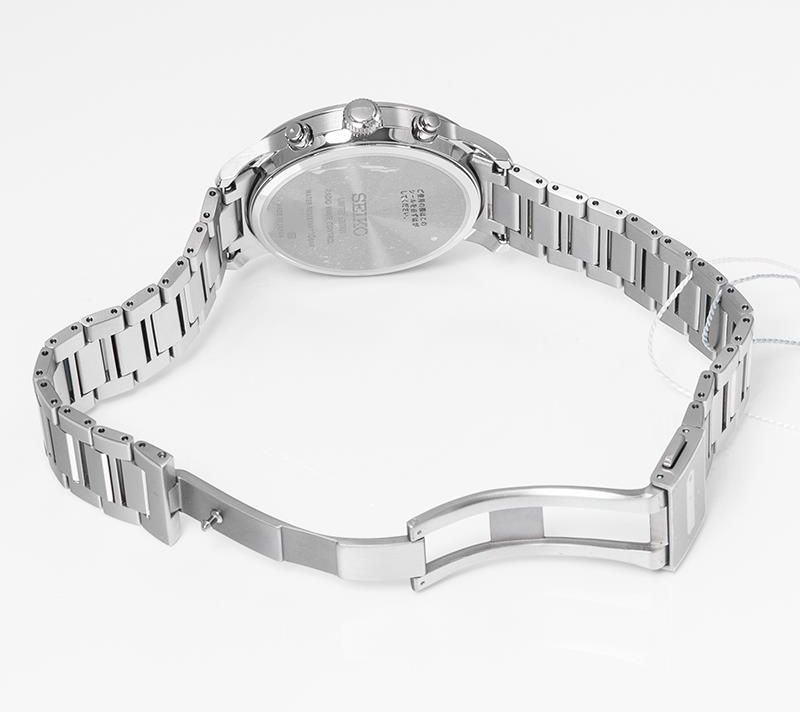 Seiko Brightz Quartz Blue Dial Titanium SAGZ109 - Zegarki Męskie - Ceny ...