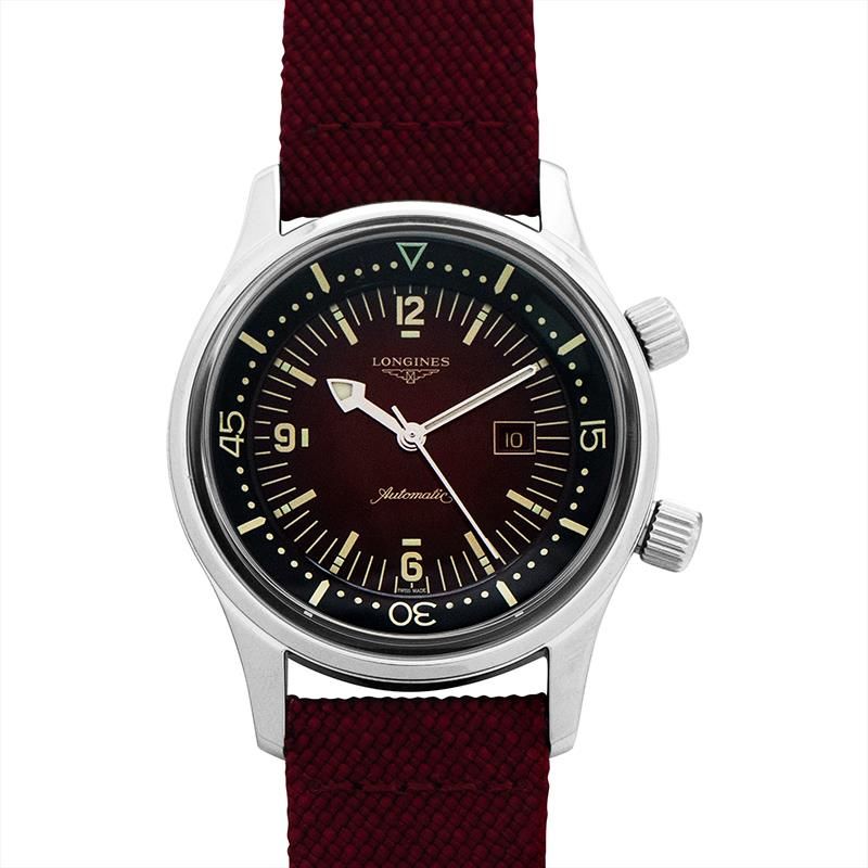 Longines HydroConquest Automatic Red Dial Stainless Steel L33744402 ...