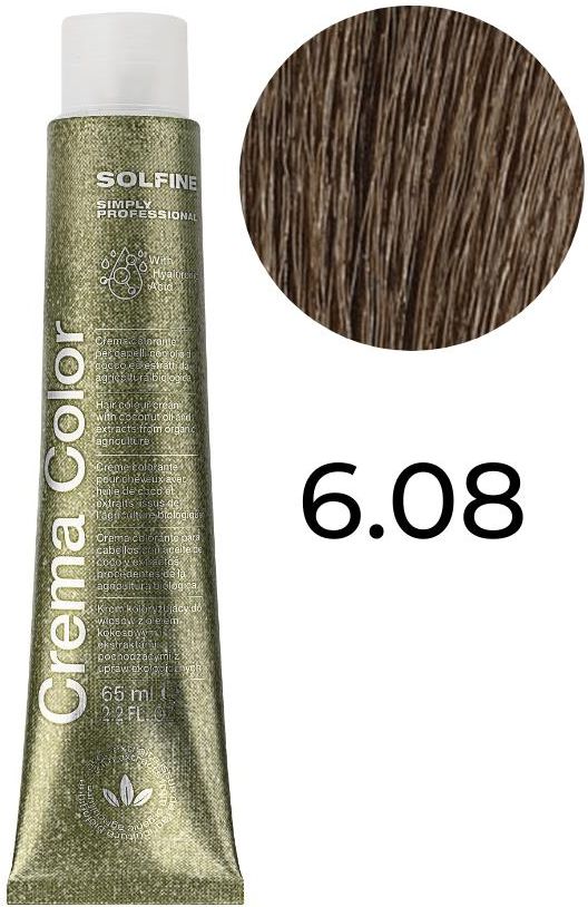 Solfine Farba Crema Color Nordic Natural 6.08 6Nn Nordycki Naturalny ...