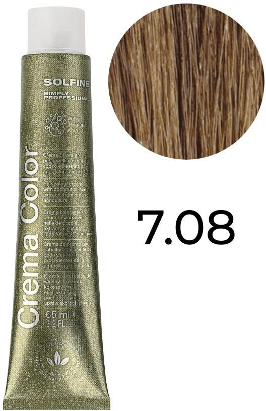 Solfine Farba Crema Color Nordic Natural 7.08 7Nn Nordycki Naturalny ...