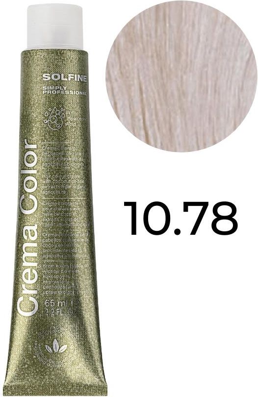 Solfine Farba Crema Color Violet Pearl 10.78 10Pv Perłowo-Fioletowy ...