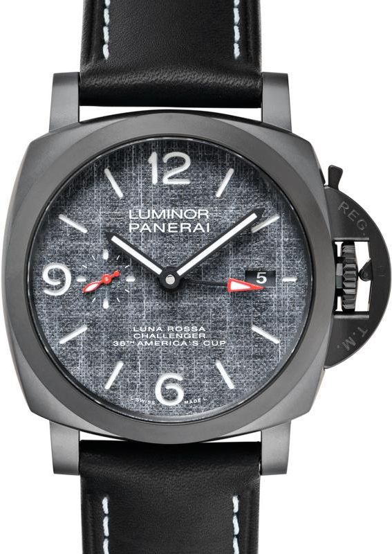Panerai Luminor Luna Rossa GMT Automatic Grey Dial 44 mm PAM01036 ...