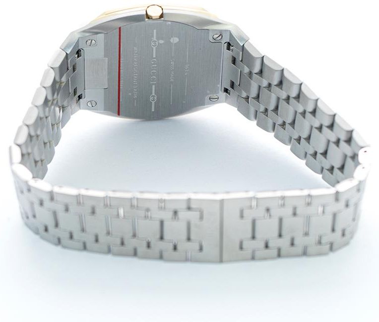 Gucci 25H Quartz Gold Dial YA163403 - Zegarki Damskie - Ceny i opinie ...