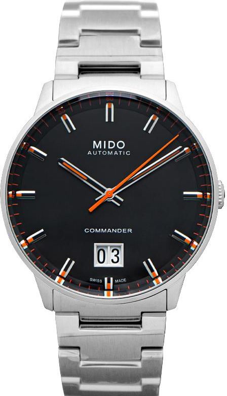 Mido Commander II Automatic Black Dial Stainless Steel M0216261105100 ...