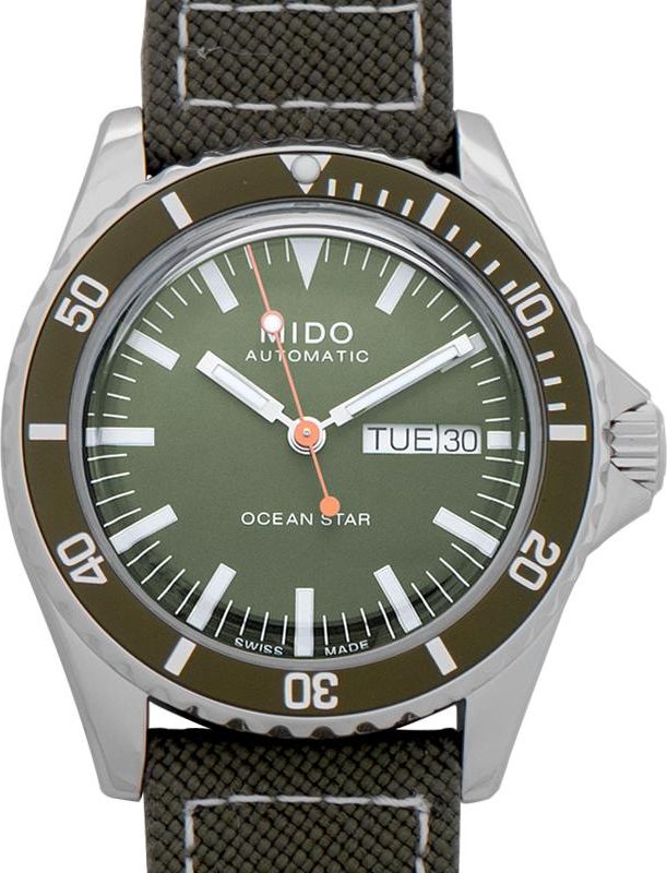 Mido Ocean Star Tribute Automatic Green Dial M0268301809100 - Zegarki ...