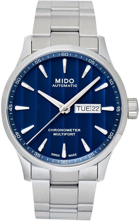 Mido Multifort Chronometer Automatic Blue Dial M0384311104100 - Zegarki ...