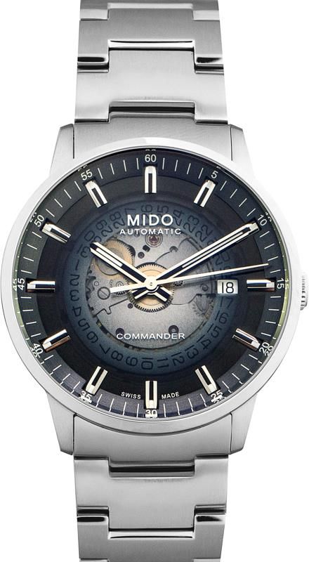 Mido Commander II Automatic Blue Dial Stainless Steel M0214071141101 ...