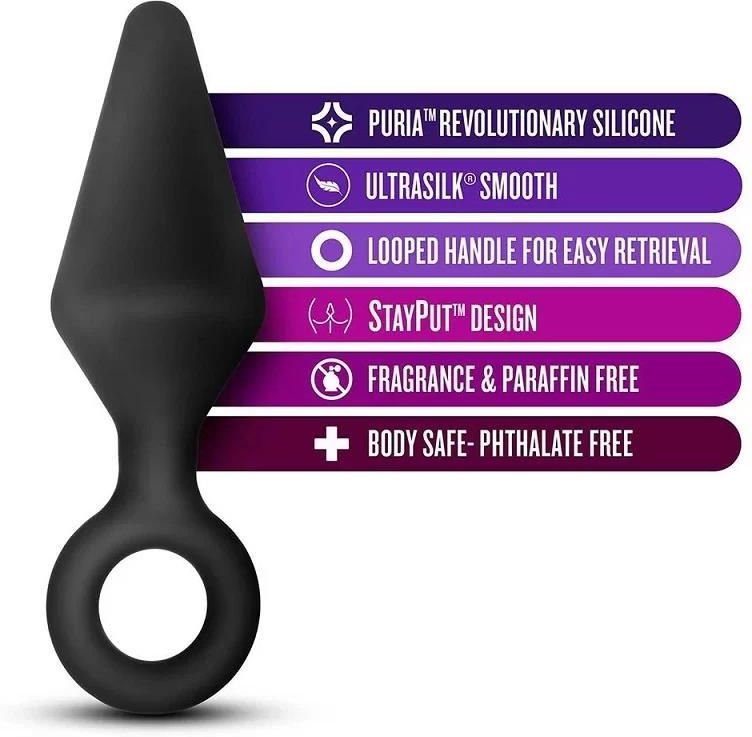 Blush Zatyczka Analna Anal Adventures Loop Plug Large Czarny - Ceneo.pl