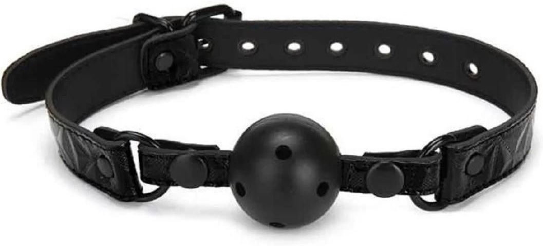 Whipsmart Knebel Deluxe Ball Gag Czarny Adjustable - Ceneo.pl