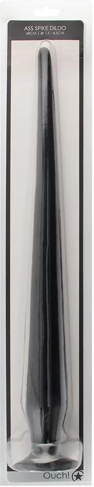 Ouch! Dildo Ass Spike Czarny - Ceneo.pl